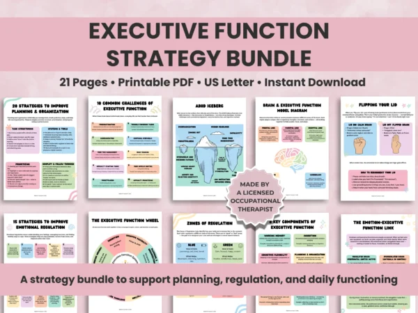 Executive Function Strategy Bundle - Madison